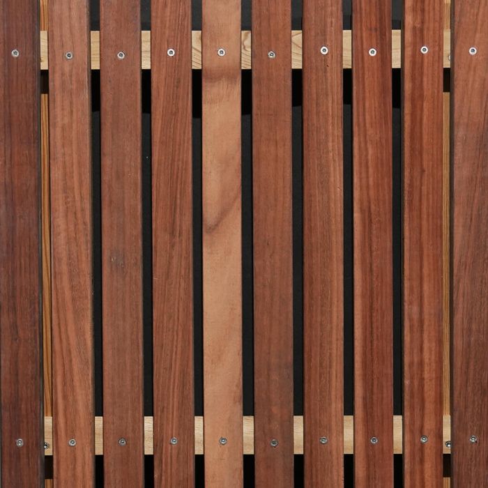 Tasseau padouk 38 x 38 mm raboté angle arrondis - B comme Bois